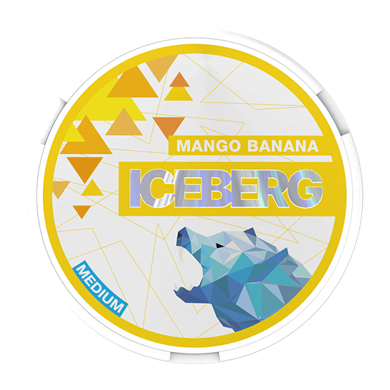ICEBERG - Mango Banana Medium – Nic Pouch UK