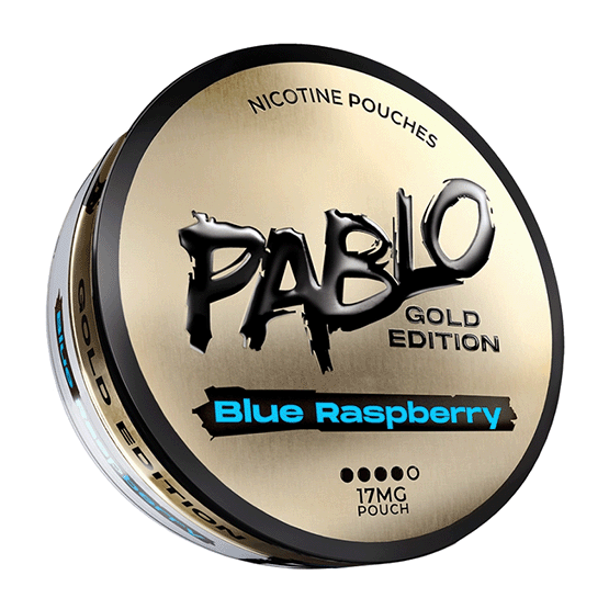 PABLO GOLD - Blue Raspberry – Nic Pouch UK