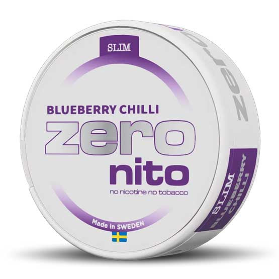 ZERO NITO - Blueberry Chilli – Nic Pouch UK